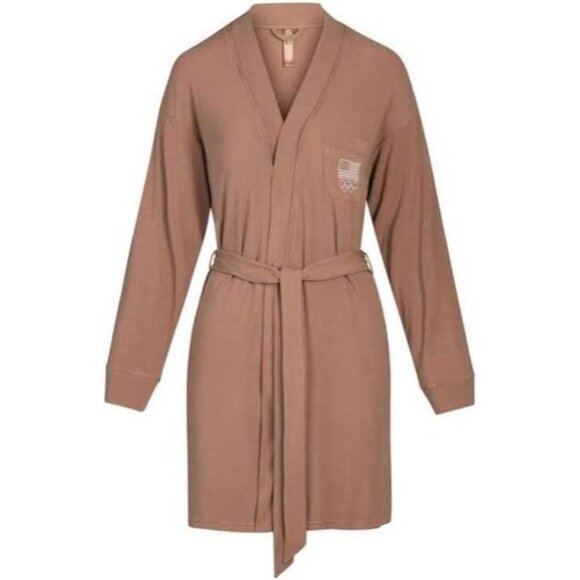 SKIMS | Intimates & Sleepwear | Skims Soft Lounge Robe Team Usa Sienna ...